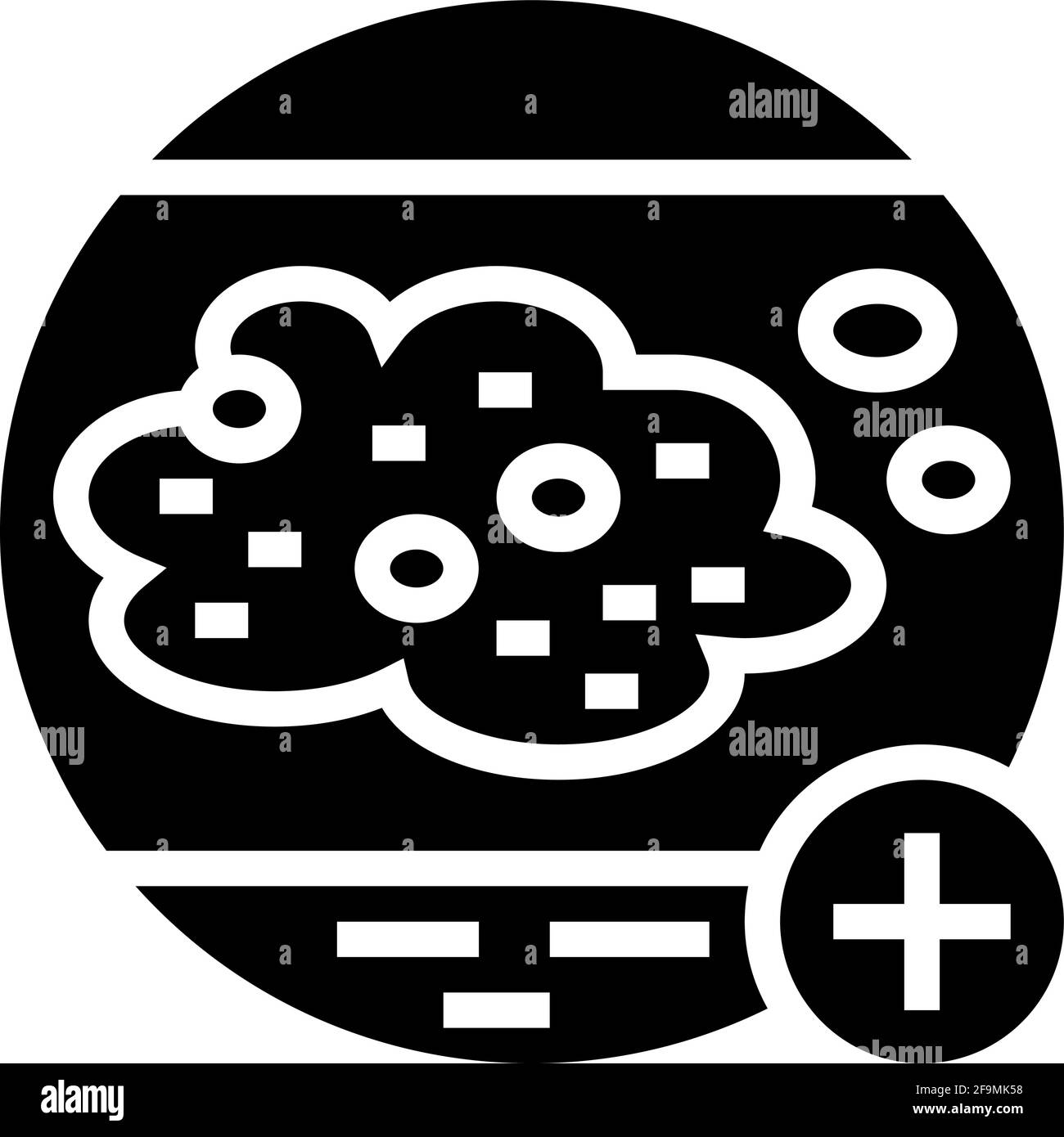 psoriasis clinic glyph icon vector illustration Stock Vector Image ...