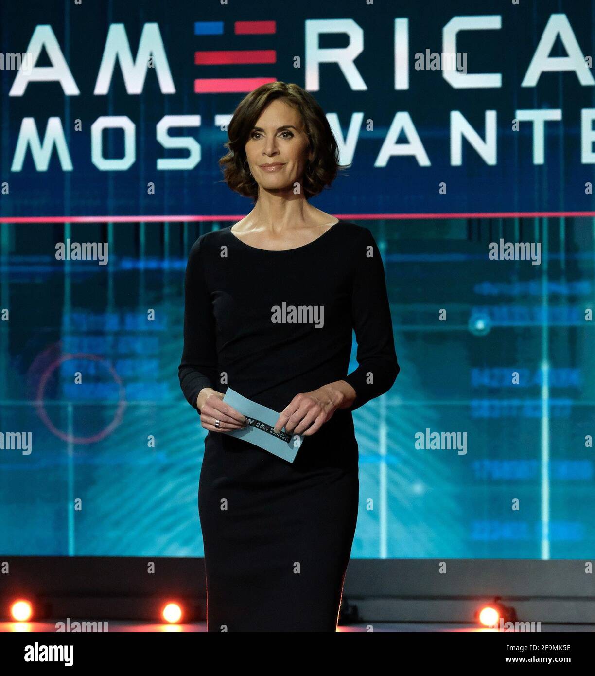 AMERICA'S MOST WANTED, host Elizabeth Vargas, Maurice Nesbitt ...
