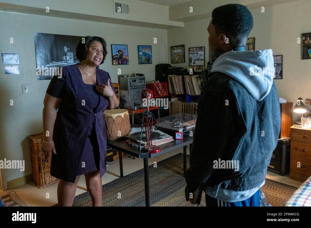 CITY ON A HILL, from left: Pernell Walker, Kameron Kierce (back to ...