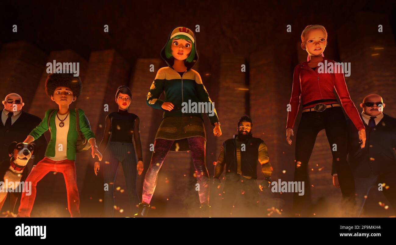 FAST & FURIOUS: SPY RACERS, starting 2nd from left: Frostee Benson ...