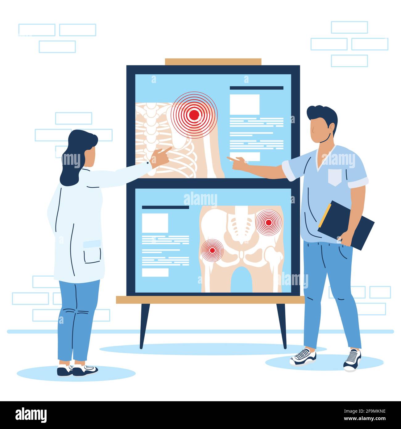 Rheumatologists Stock Vector Images - Alamy