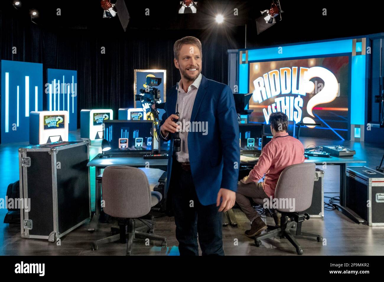 RIDDLE ME DEAD, (aka CROSSWORD MYSTERIES: RIDDLE ME DEAD), Jon Cor ...