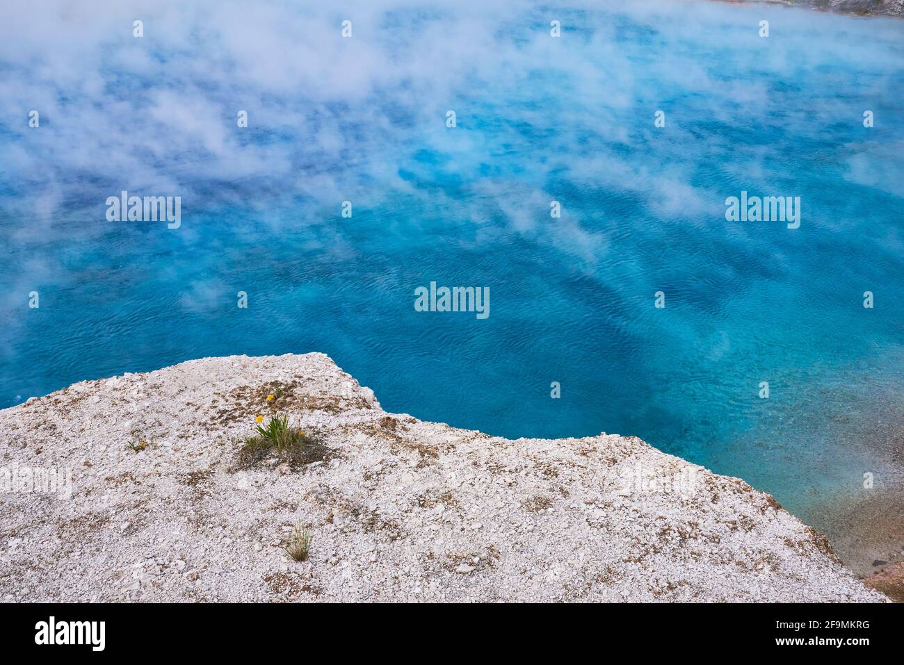 Geyser in yellowstone park hi-res stock photography and images - Alamy