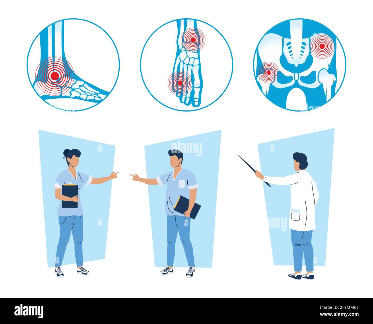 rheumatology disease six set icons Stock Vector Image & Art - Alamy