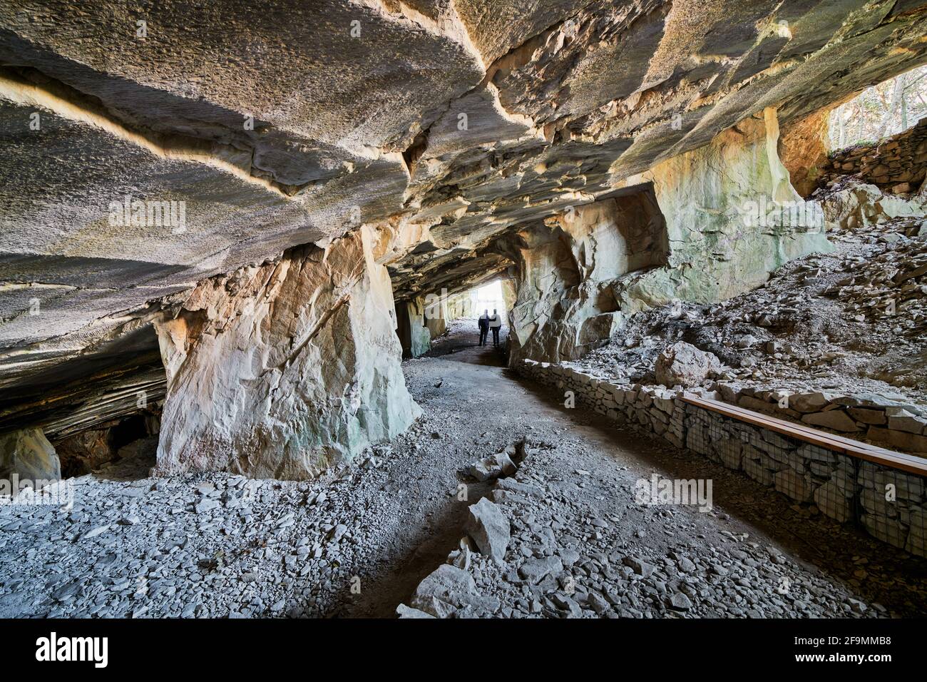 Chalk quarry italy hi-res stock photography and images - Alamy