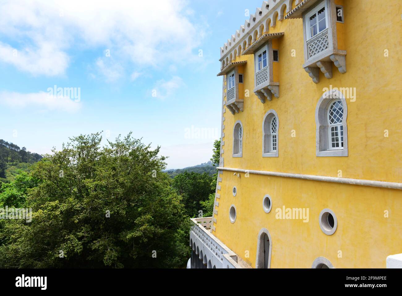 The beautiful Pena palace in Sintra, Portugal Stock Photo - Alamy