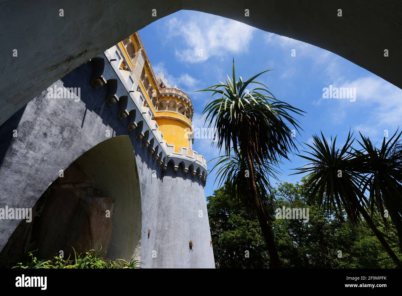 The beautiful Pena palace in Sintra, Portugal Stock Photo - Alamy