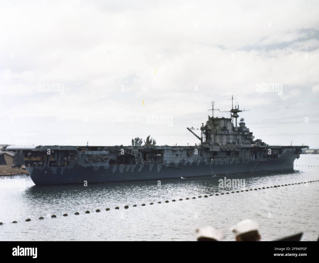 USS Hornet (CV-8) at Hampton Roads, Virginia Stock Photo - Alamy