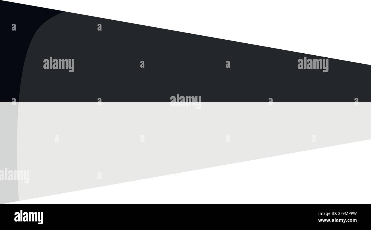 Maritime flag to represent the number Six isolated on white background ...