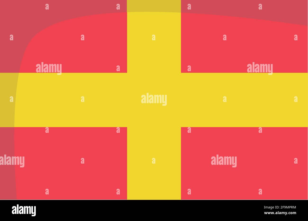 Maritime flag to represent the letter R isolated on white background ...