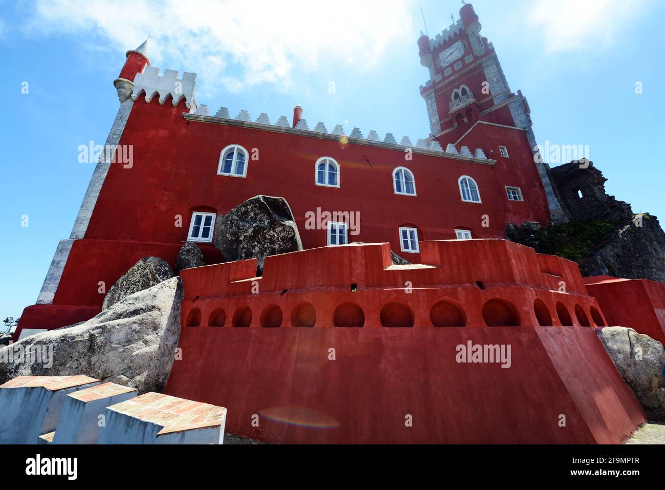 The beautiful Pena palace in Sintra, Portugal Stock Photo - Alamy
