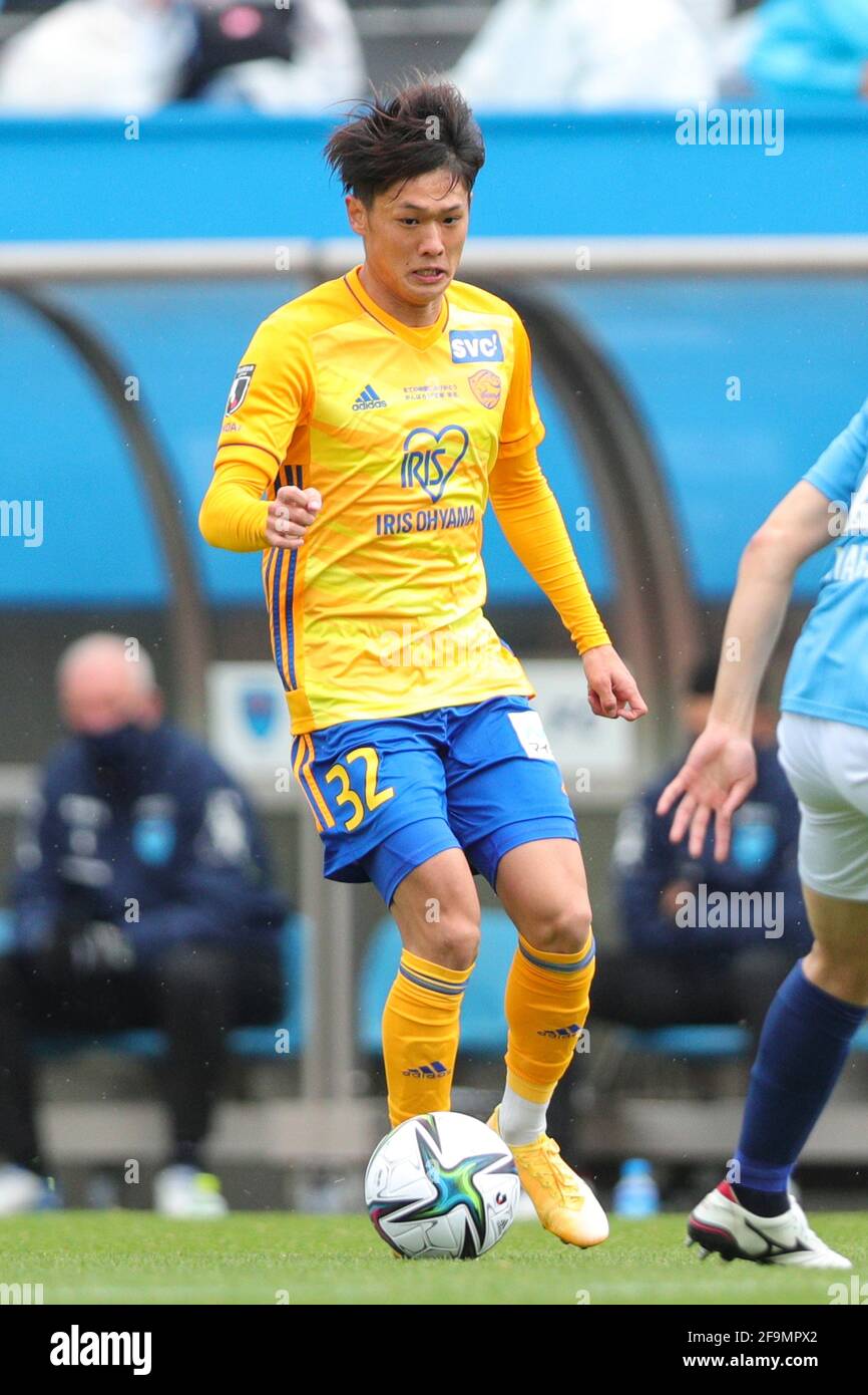 Kanagawa, Japan. 17th Apr, 2021. Ryoma Kida (Vegalta), April 17, 2021 - Football/Soccer : 2021 ...