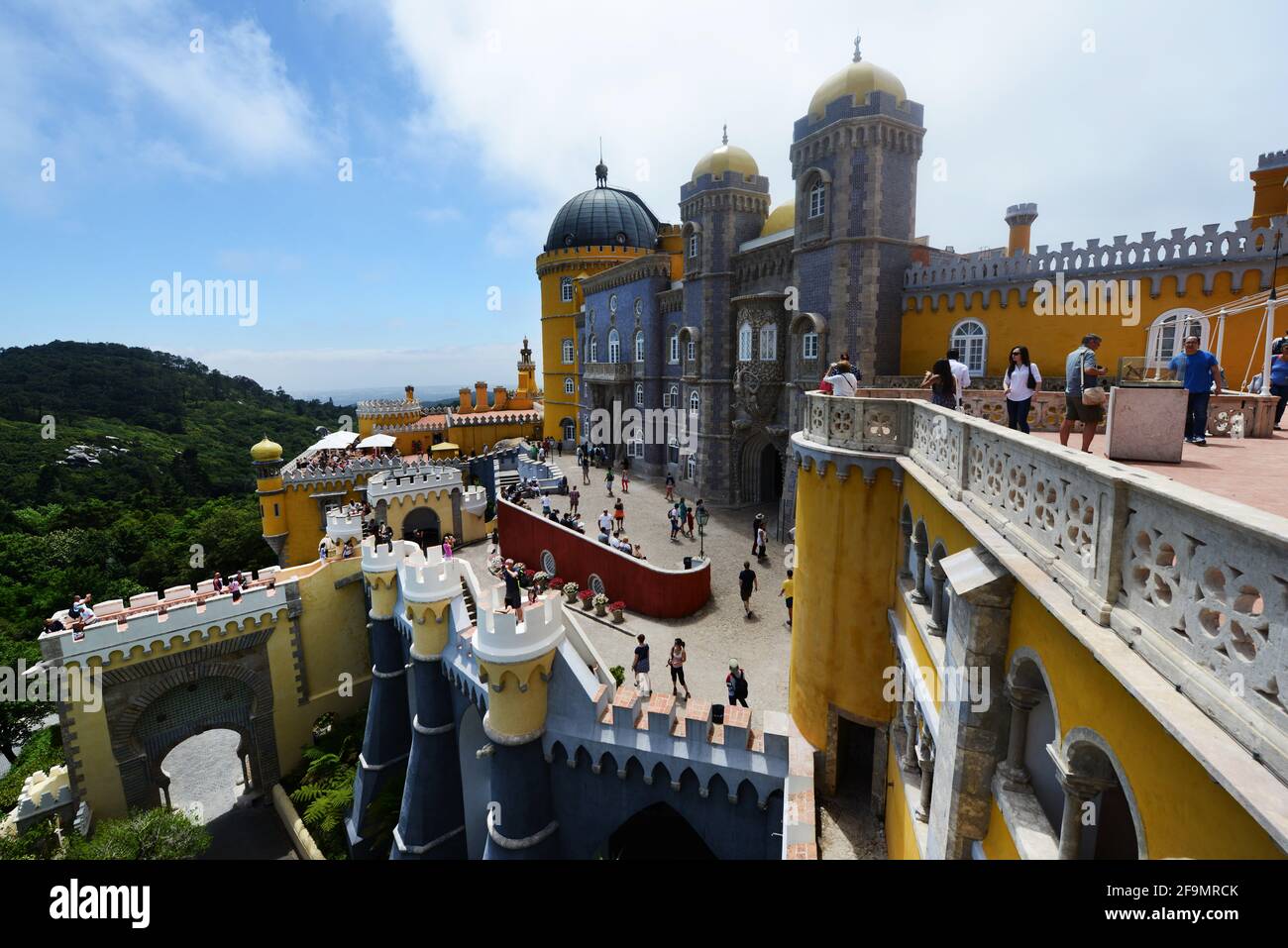 The beautiful Pena palace in Sintra, Portugal Stock Photo - Alamy