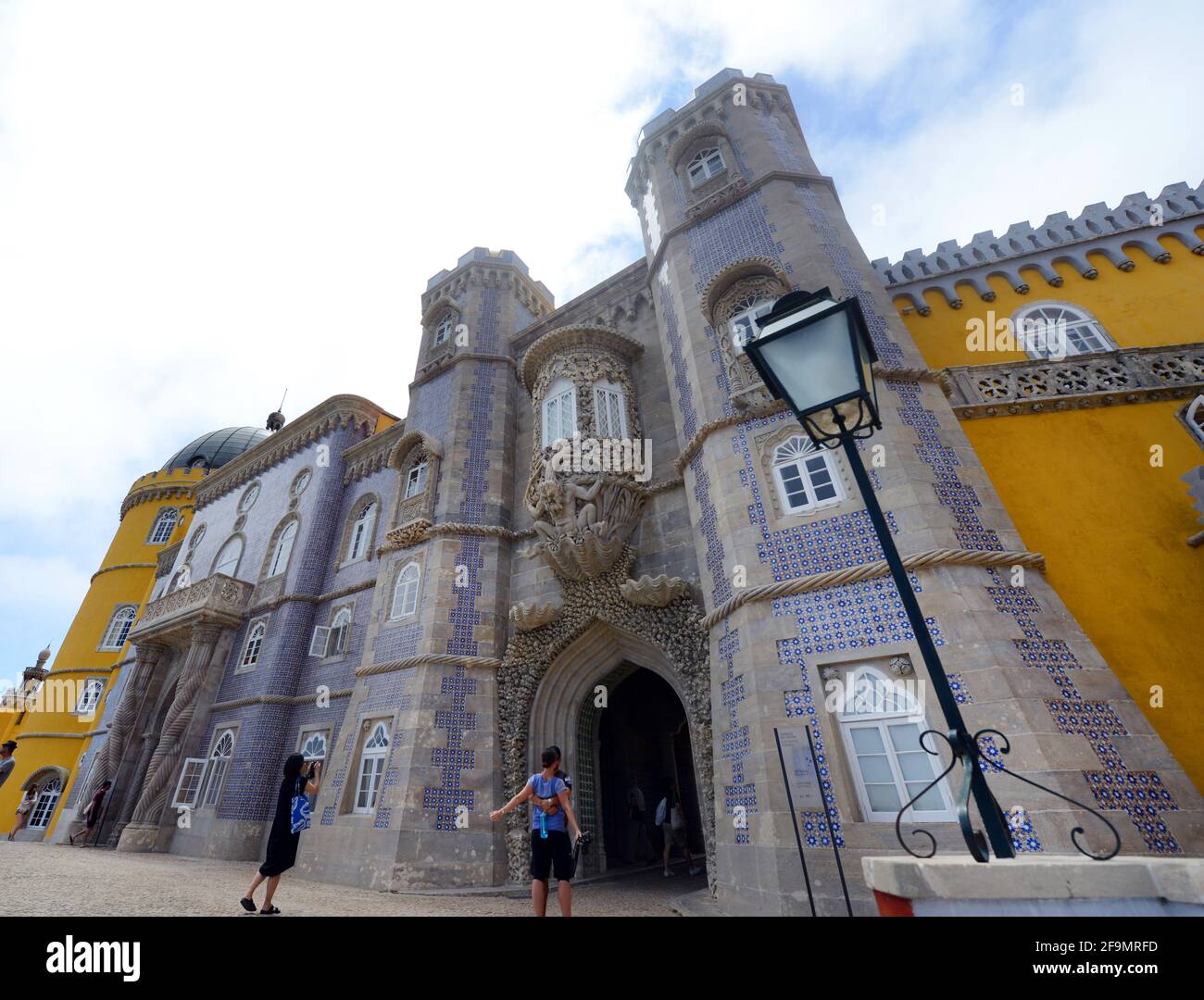 The beautiful Pena palace in Sintra, Portugal Stock Photo - Alamy