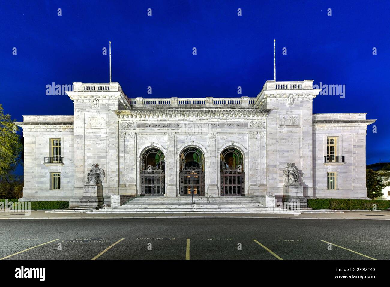 Washington, DC - Apr 3, 2021: Organization of American States ...