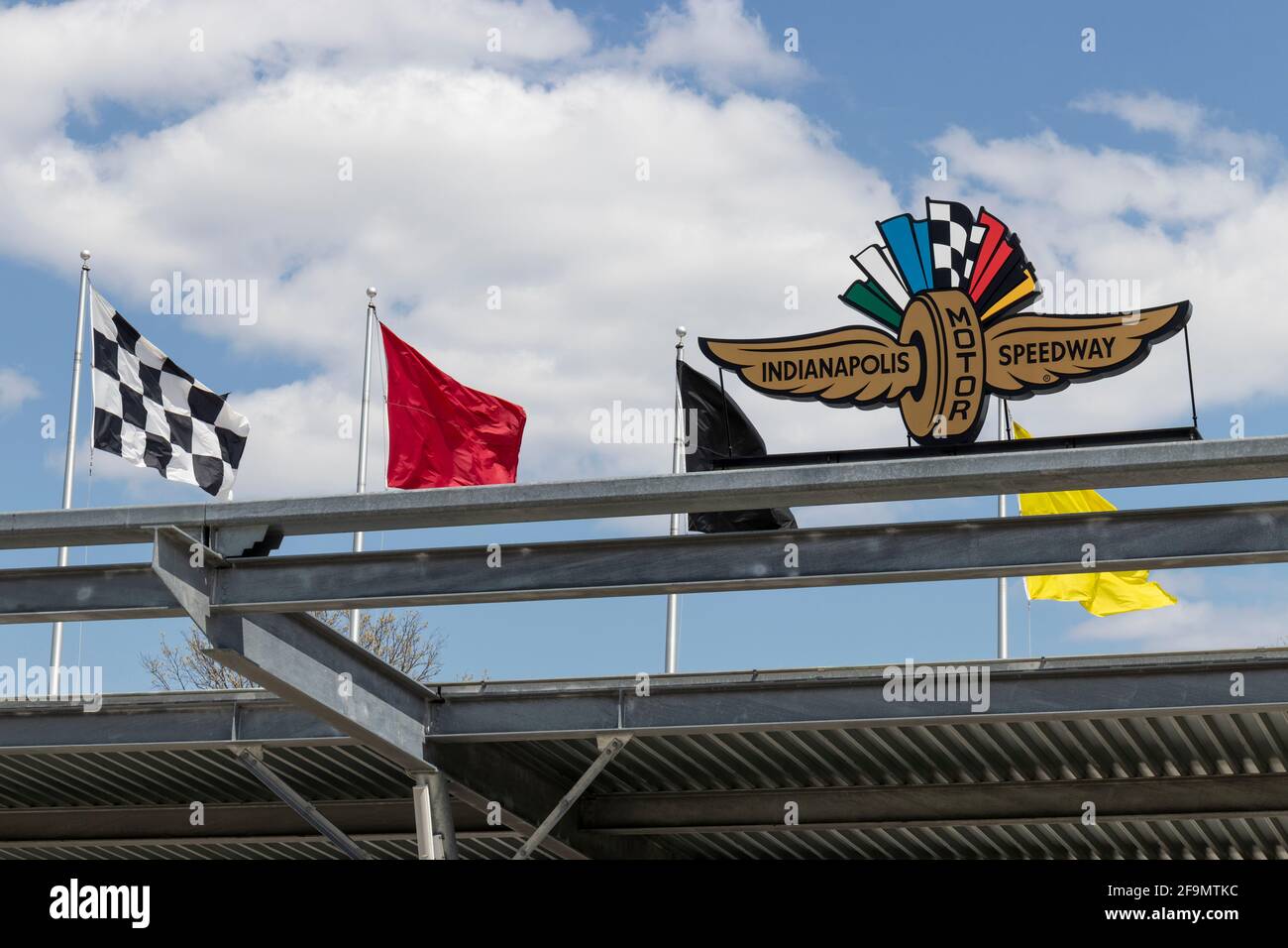 Indianapolis - Circa April 2021: Indianapolis Motor Speedway Gate 1 ...