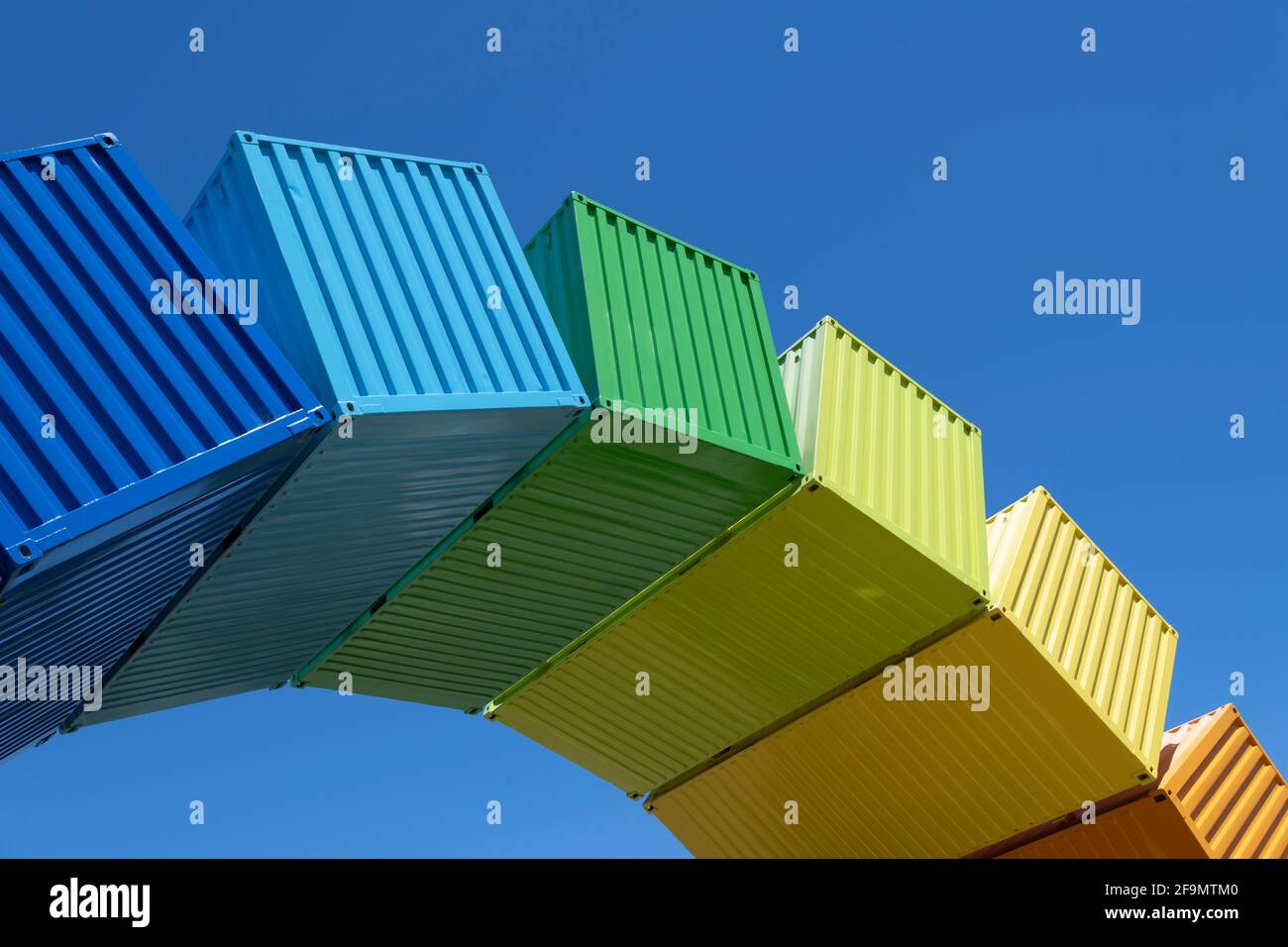 Australia shipping container rainbow hi-res stock photography and ...
