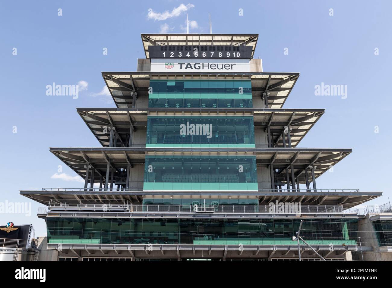 Indianapolis - Circa April 2021: The Pagoda at Indianapolis Motor ...