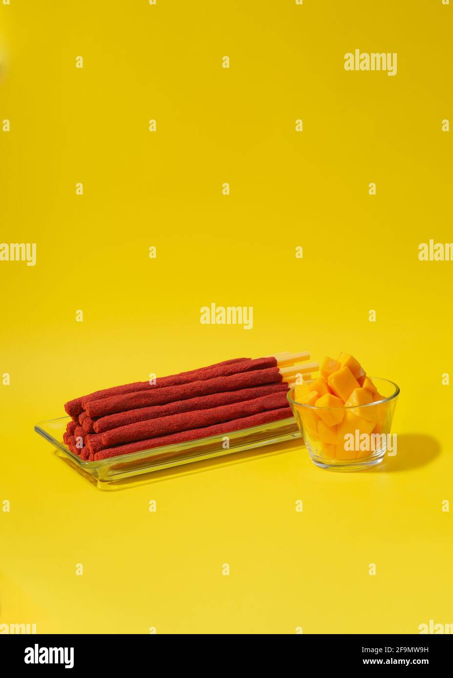 tamarind stick, rich, sweet and red Mexican snack Stock Photo - Alamy