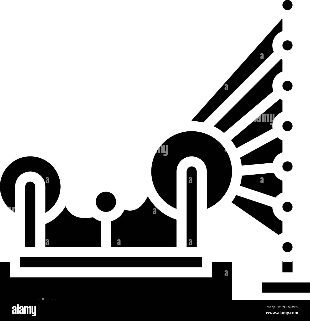 Textile industry weaving warping machine Black and White Stock Photos ...