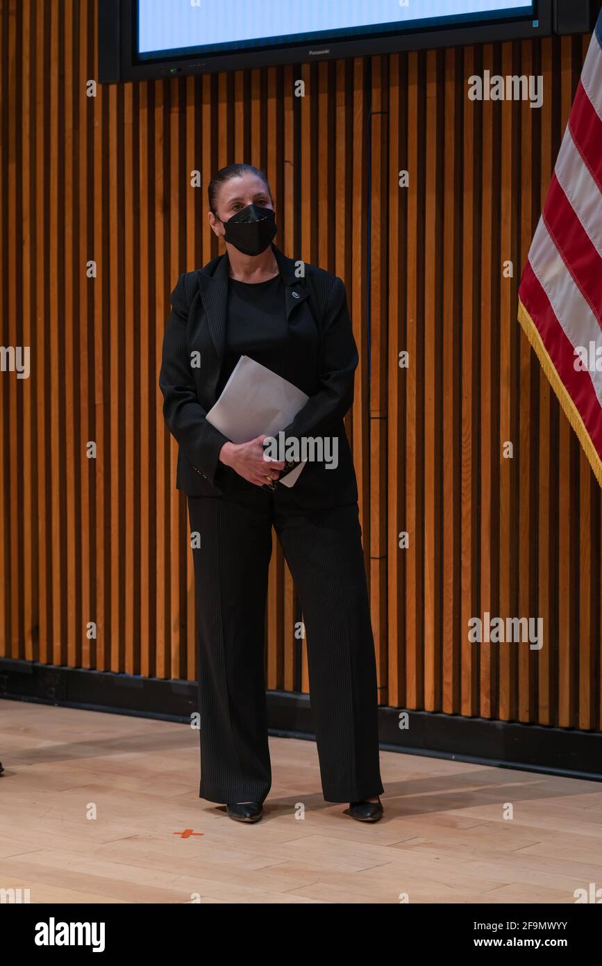 New York City, United States. 19th Apr, 2021. NYC Police Commissioner ...