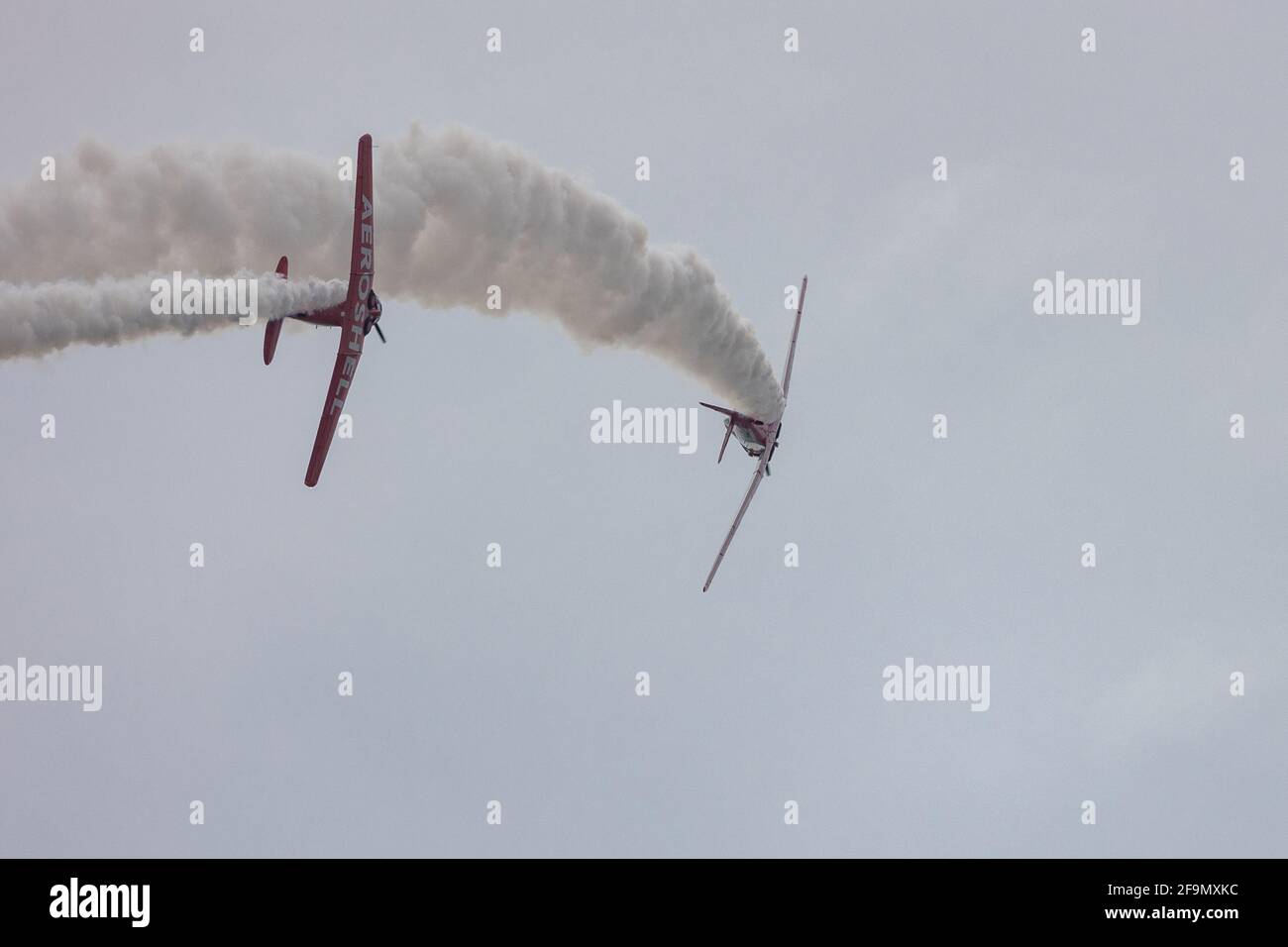 April 15th 2021, The Aeroshell Team perform for Sun N Fun Airshow in ...