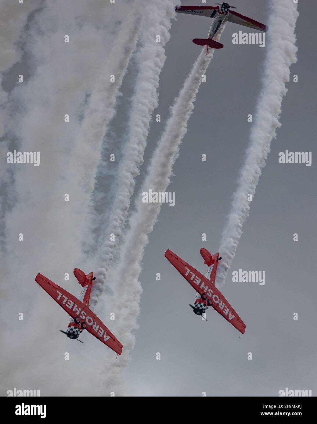 April 15th 2021, The Aeroshell Team perform for Sun N Fun Airshow in ...