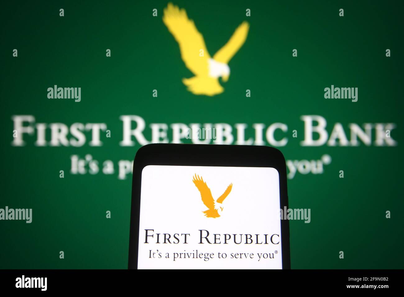 First republic bank logo hi-res stock photography and images - Alamy