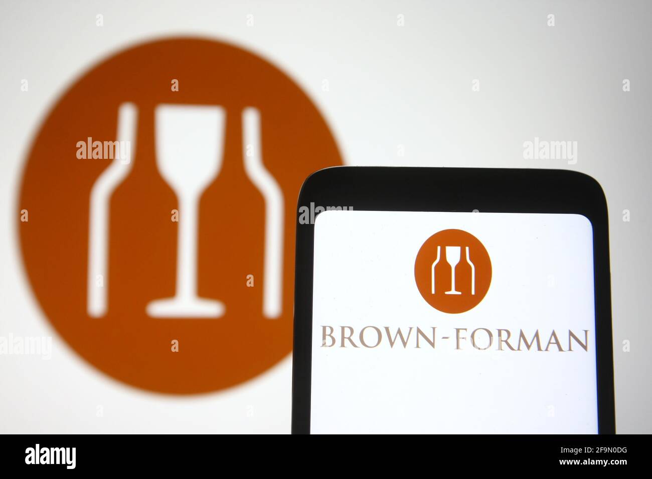 Brown forman logo hi-res stock photography and images - Alamy