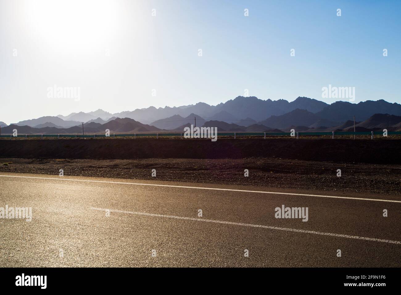 Highway in Inner Mongolia Stock Photo - Alamy