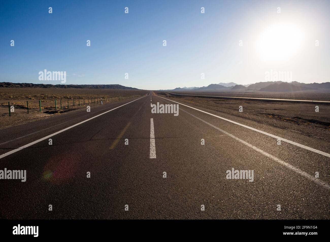 Highway in Inner Mongolia Stock Photo - Alamy