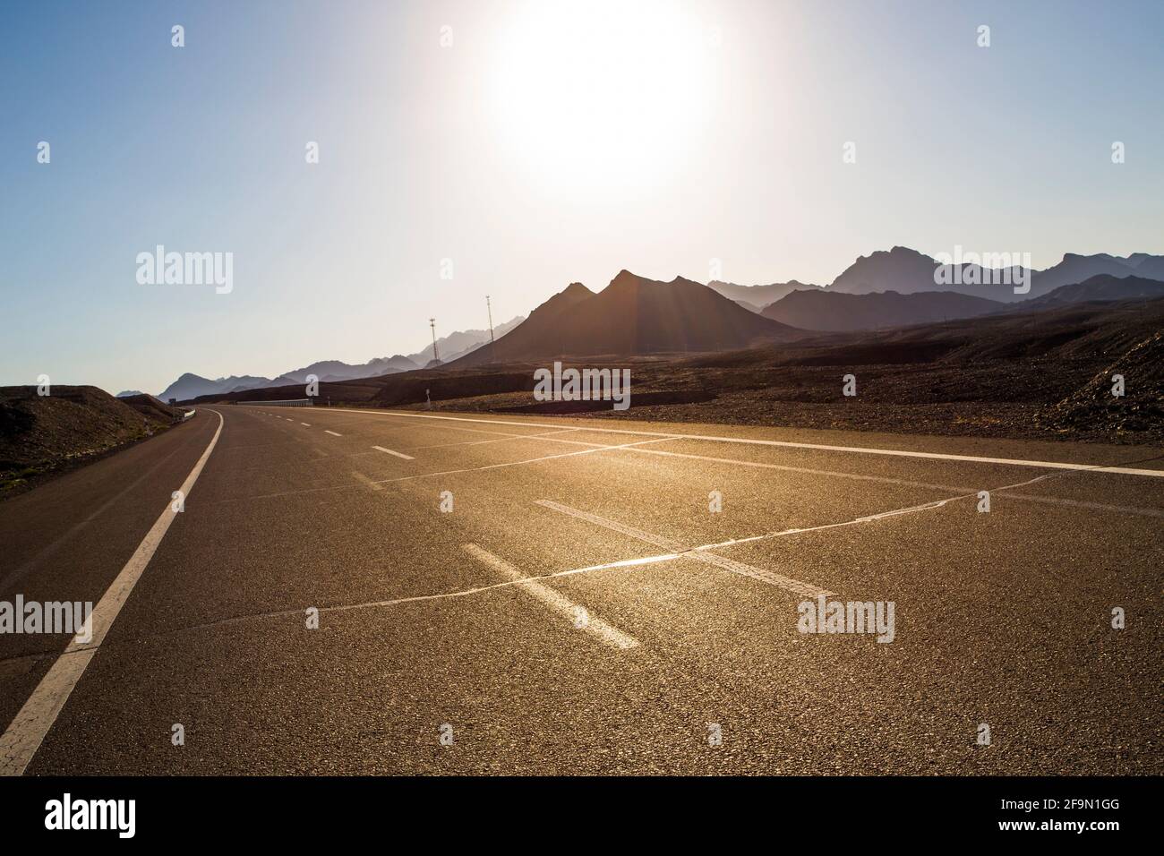 Highway in Inner Mongolia Stock Photo - Alamy