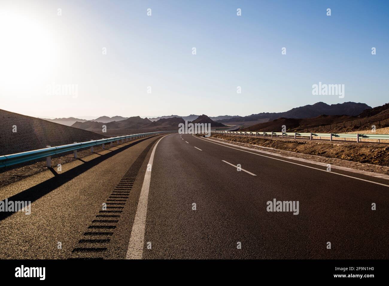 Highway in Inner Mongolia Stock Photo - Alamy