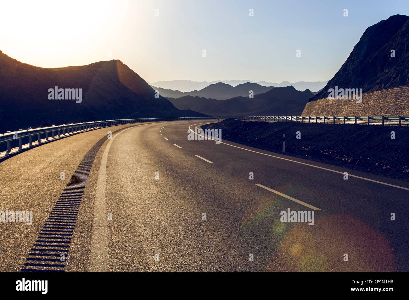 Highway in Inner Mongolia Stock Photo - Alamy
