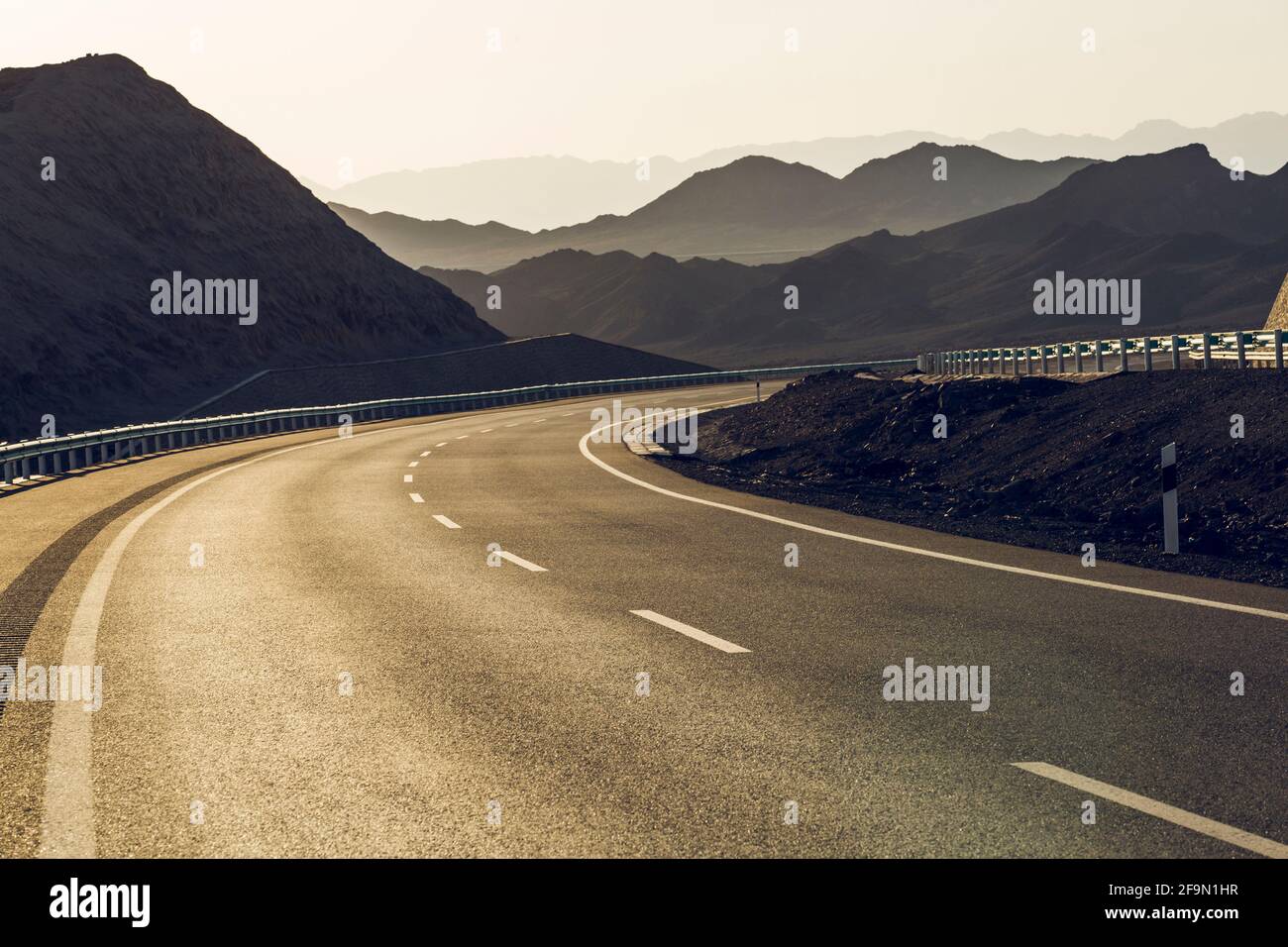 Highway in Inner Mongolia Stock Photo - Alamy