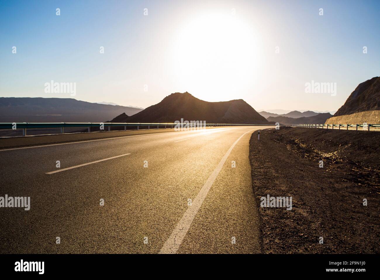 Highway in Inner Mongolia Stock Photo - Alamy