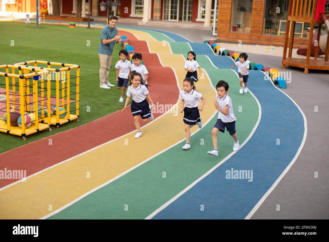 Full length education clapping hi-res stock photography and images - Alamy