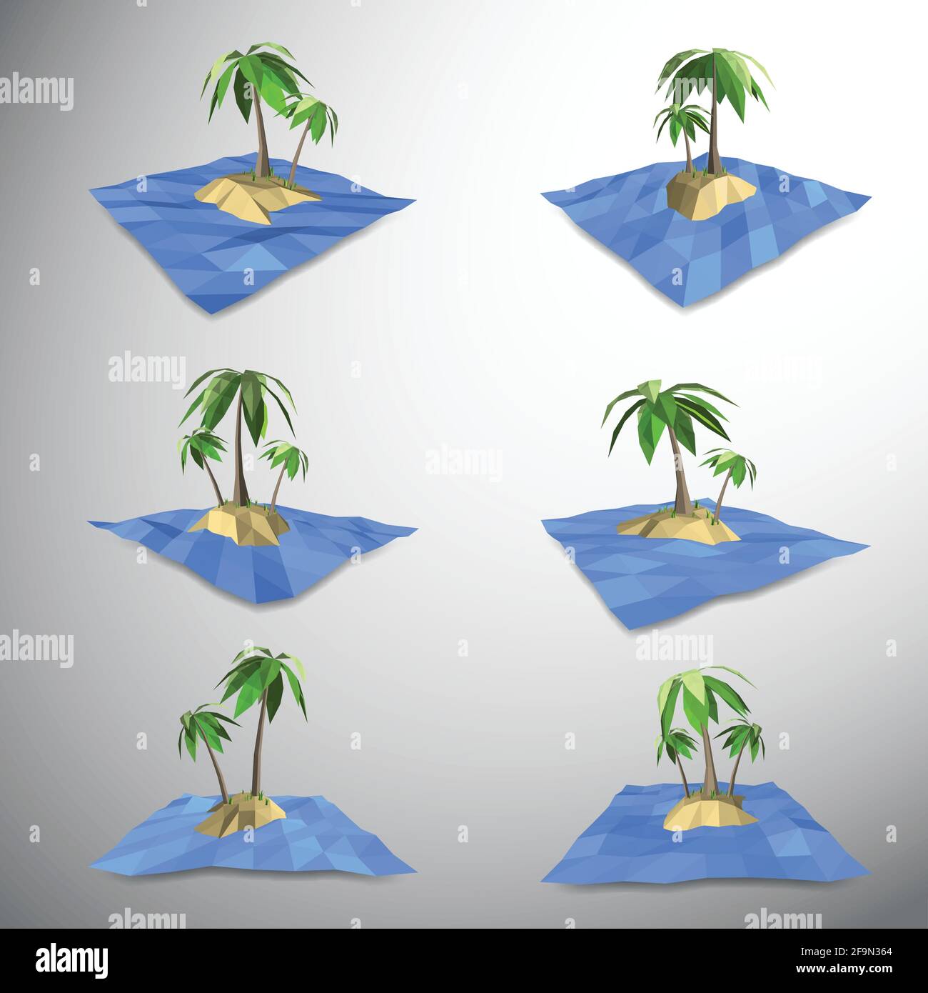 3d palm hi-res stock photography and images - Alamy