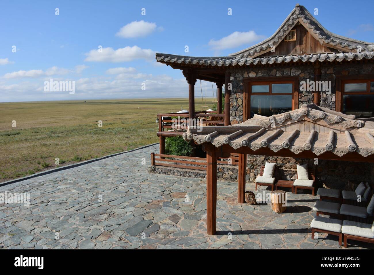 The Lounge At Three Camel Lodge In The Gobi Desert Of Mongolia Offers