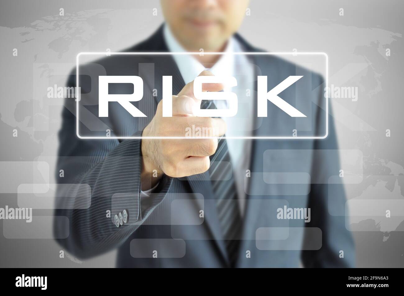 Risk management on screen hi-res stock photography and images - Alamy