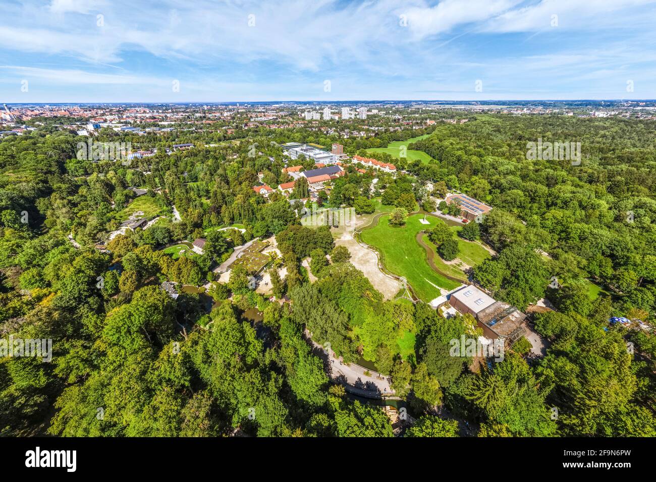 Augsburg, Stadtwald & Zoo Stock Photo - Alamy