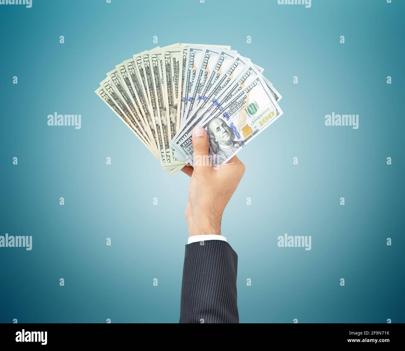 Banknotes raise hi-res stock photography and images - Alamy