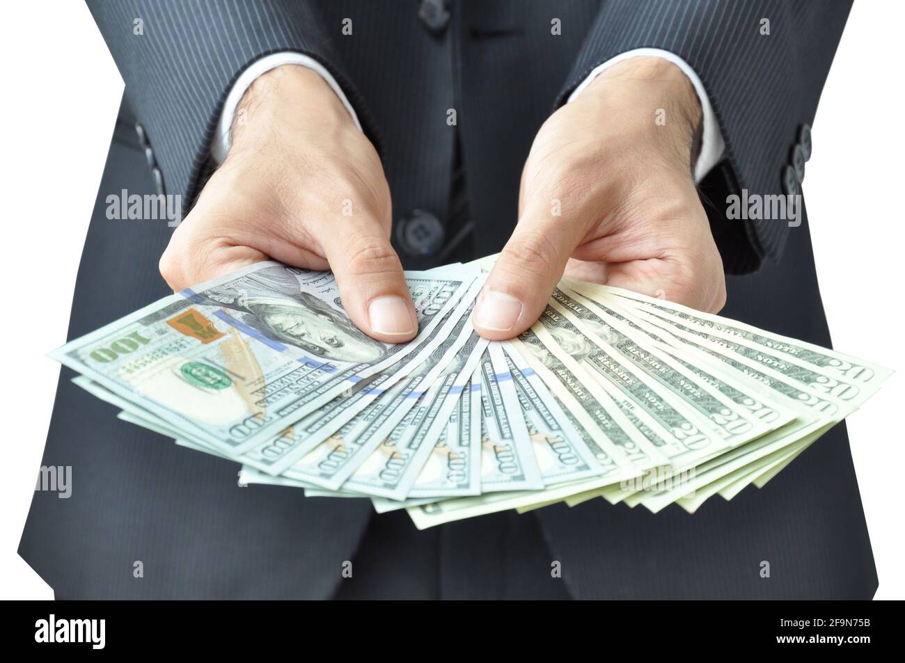 Hand dollar note hi-res stock photography and images - Alamy