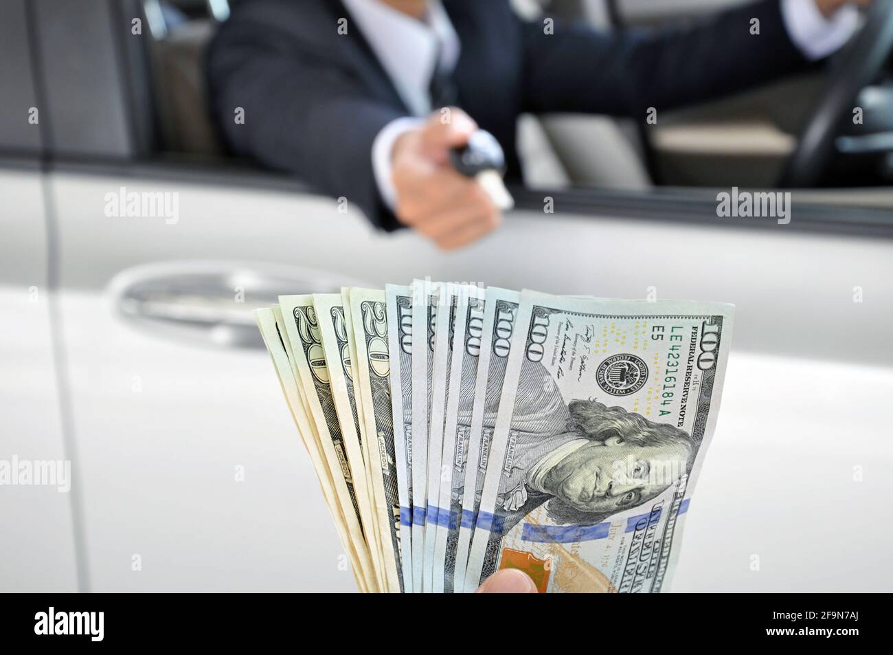 Concept money car hi-res stock photography and images - Alamy