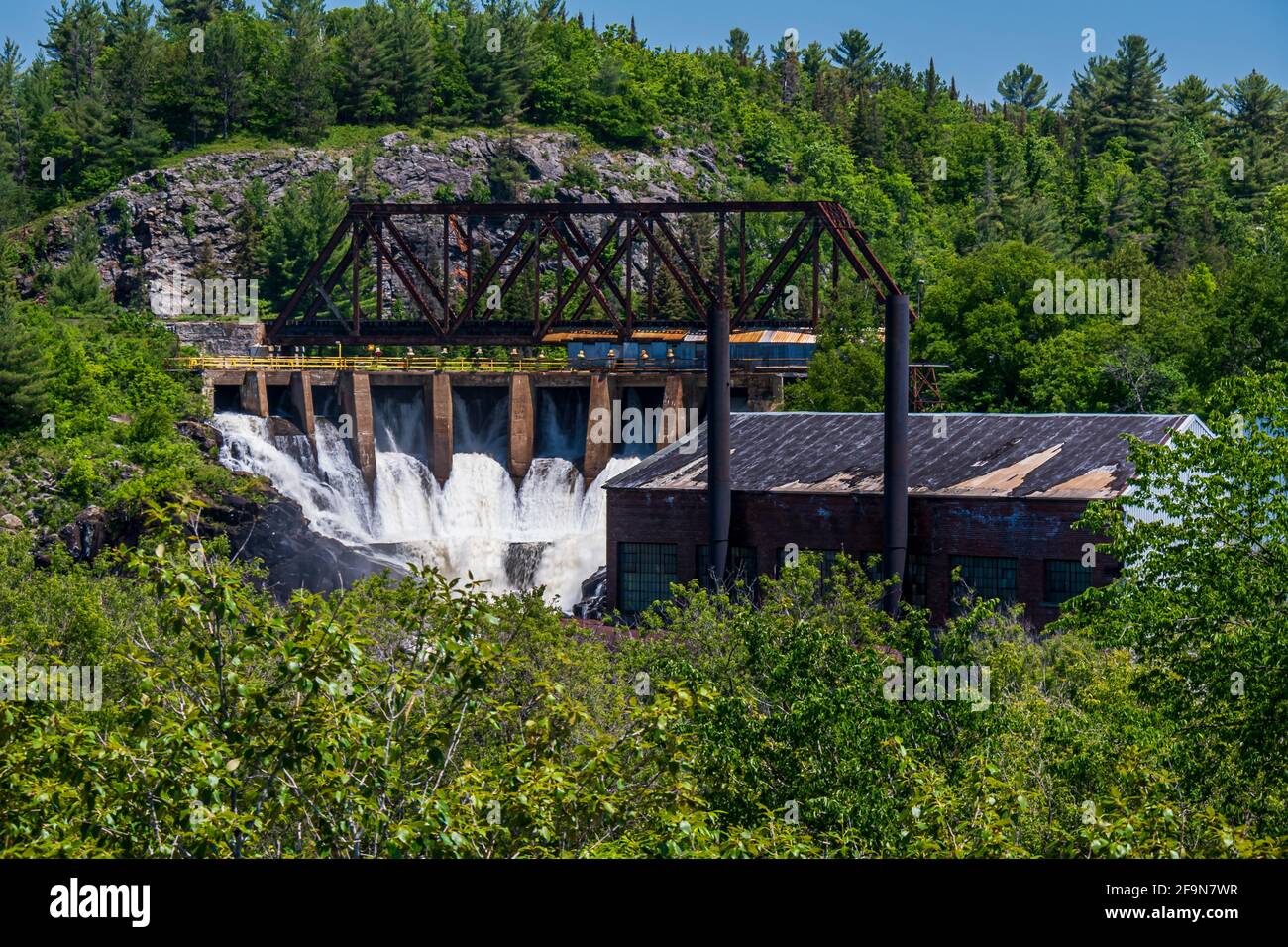Dam cascades hi-res stock photography and images - Alamy