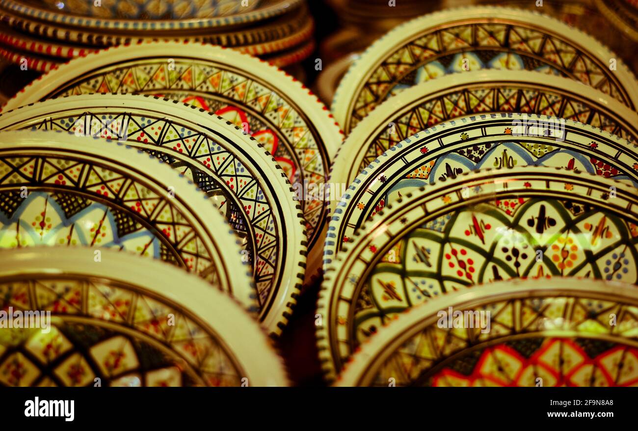 the colors in the ancient souk Stock Photo - Alamy