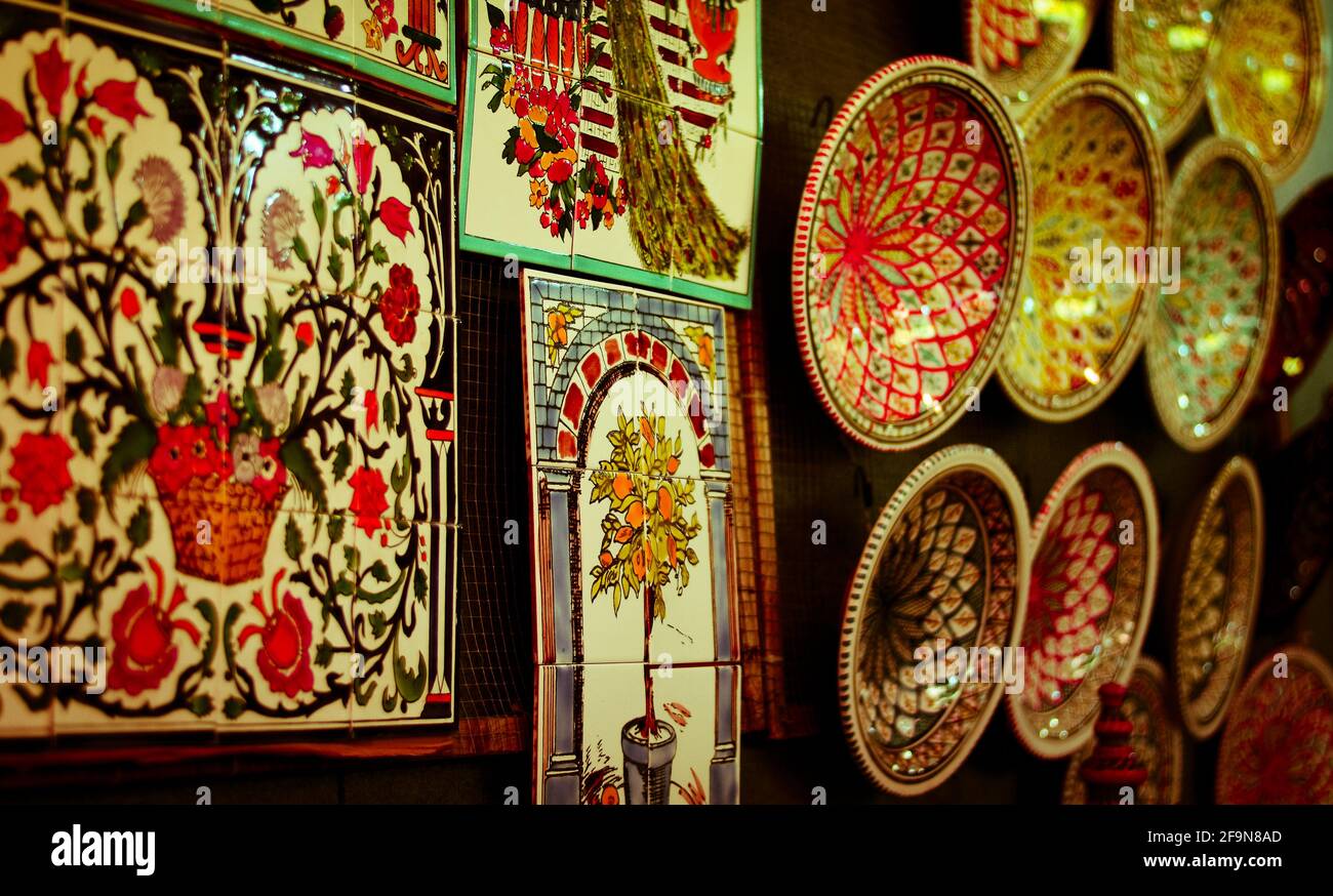 fantastic colors in the oriental markets Stock Photo - Alamy