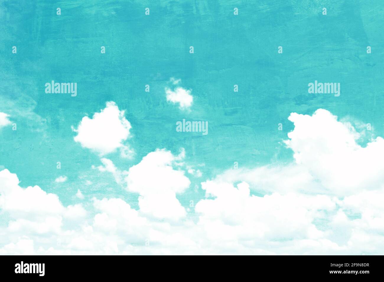 Sky and clouds picture in distressed & retro style effect Stock Photo ...