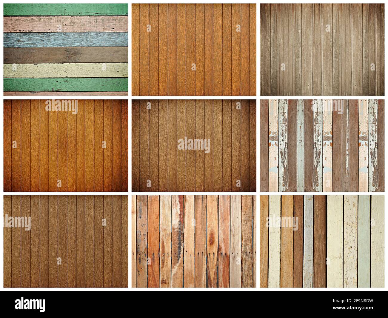 Wood texture background set Stock Photo - Alamy