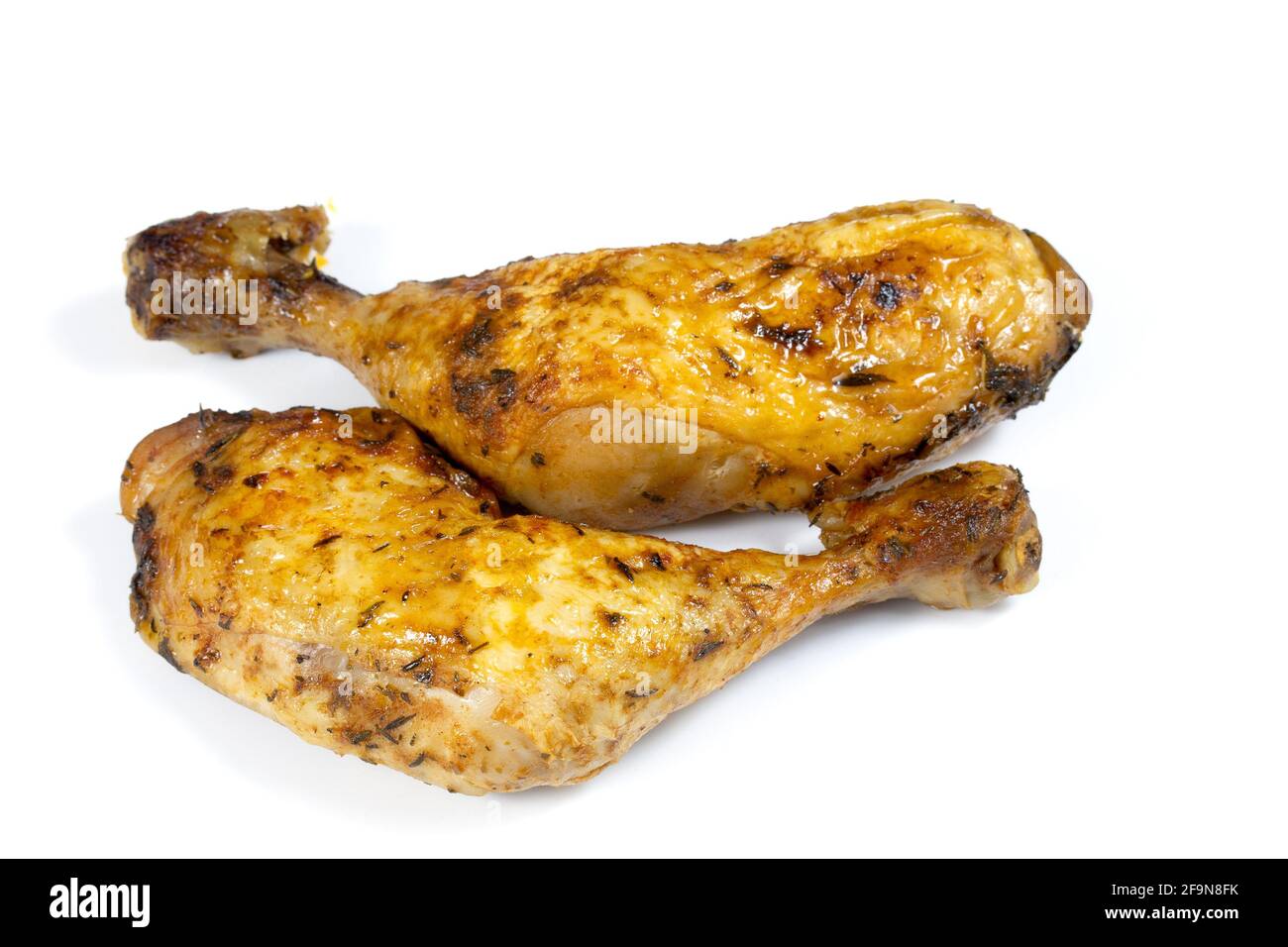 roasted chicken leg Stock Photo - Alamy